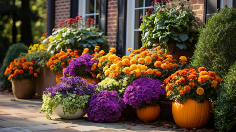 Do Mums Come Back Every Year - Paradise Landscape