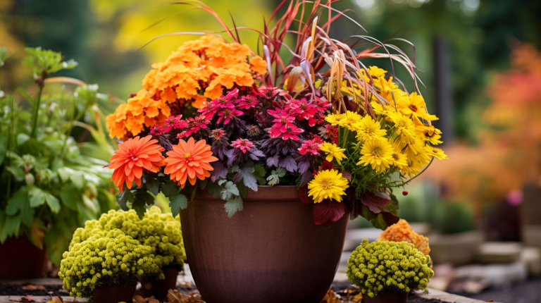 Do Mums Come Back Every Year - Paradise Landscape
